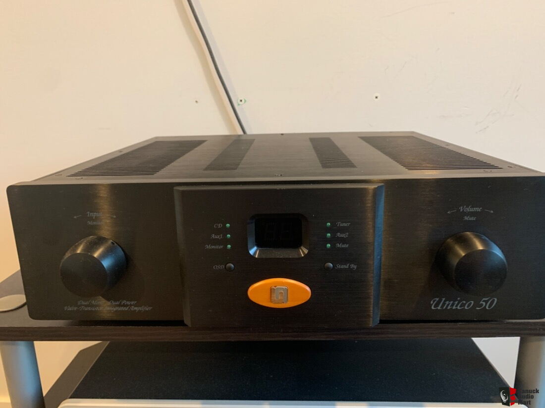 UNISON RESEARCH Unico 50 Tube preamp+ SS power amp For Sale - Canuck ...