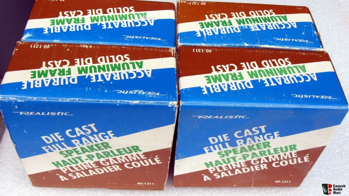 Realistic Full Range Drivers (1 pair) Photo #2791367 - UK Audio Mart