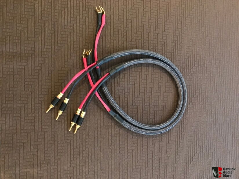 Premium 36" Speaker Cables Photo #2795611 - Canuck Audio Mart