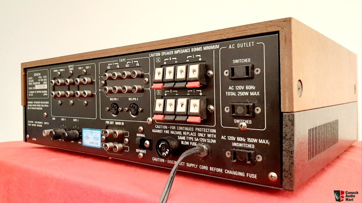 Rare High Quality Denon PMA-700Z PMA-700 Z HiFi Stereo Amplifier-NM ...