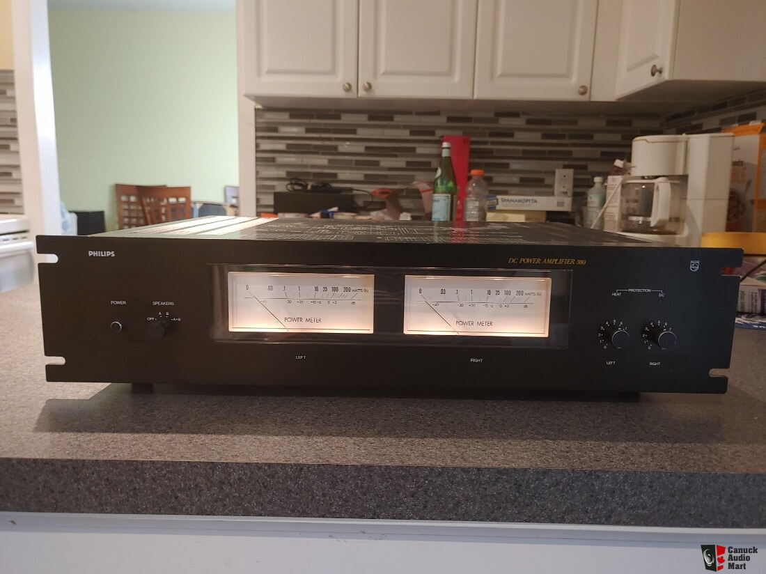 Rare Philips AH-380 POWER Amp Photo #2800449 - Canuck Audio Mart