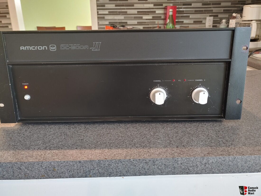 Amcron DC 300A series II Power amp Photo #2801152 - UK Audio Mart