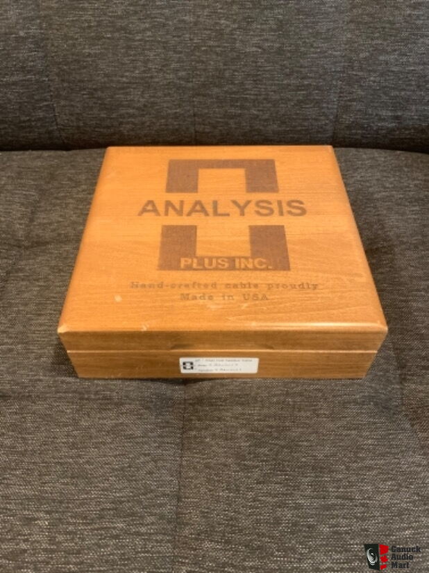 Analysis Plus Silver Oval Speaker Cables Photo #2806112 - US Audio Mart