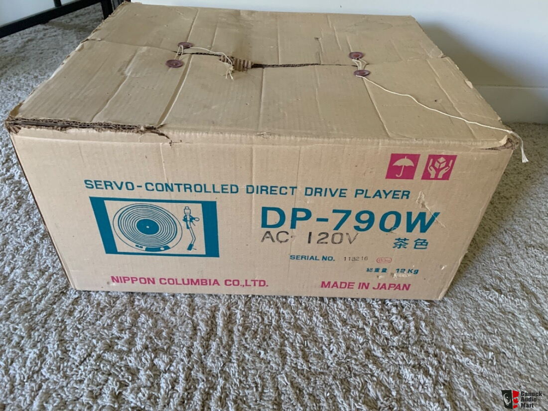 Denon DP-790W "STUNNING" Servo Controlled Direct Drive Manual Turntable ...