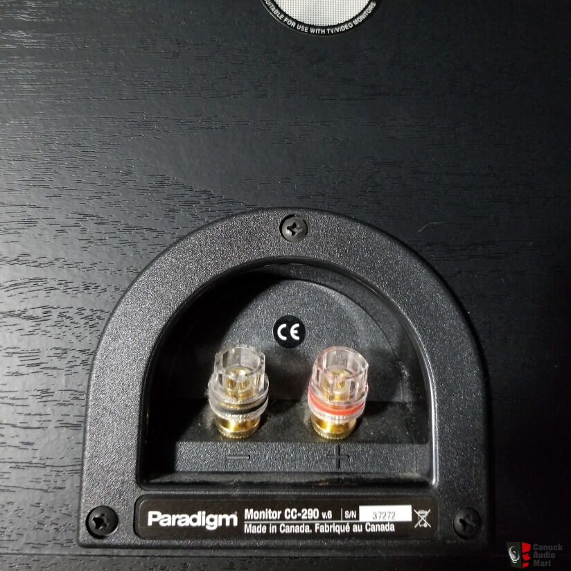Paradigm Monitor 9 v6 Bi-amp Towers (x4) + CC290 v6 Center Photo ...