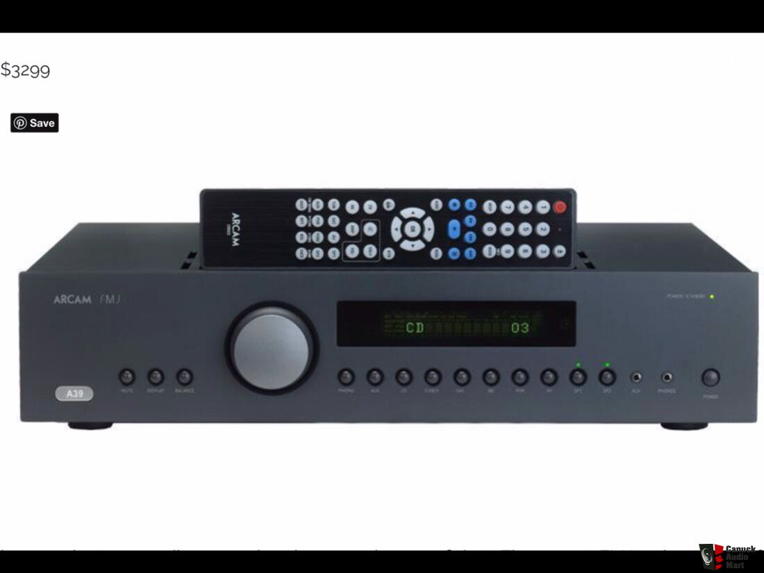 Arcam FMJ A39 For Sale - Canuck Audio Mart