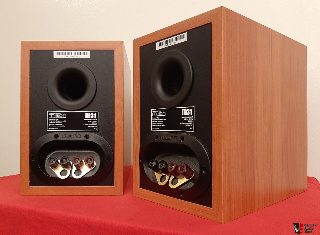 Mission M31 M-31 Monitor Style Large Bookshelf Speakers Photo #2812232 ...