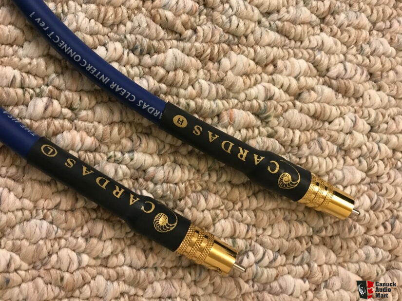 Cardas Clear RCA 0.5M Interconnect For Sale - Canuck Audio Mart