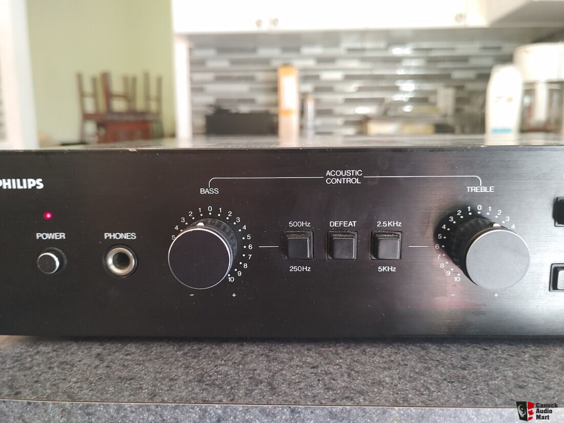 Philips 22AH 280 vintage preamp - Rare Black Tulip series Photo ...