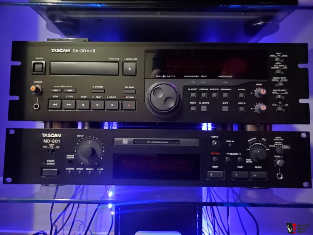 Tascam MD-301 Mini Disc MD Recorder For Sale - Canuck Audio Mart