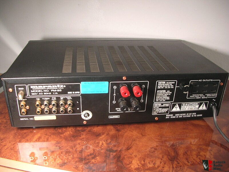 MARANTZ PM-25 INTEGRATED AMP - EXCELLENT CONDITION, SERVICED, WORKS ...
