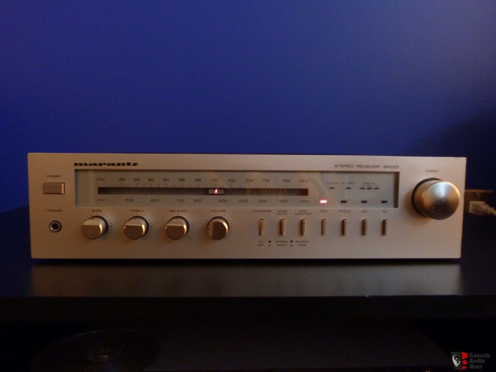 Vintage '80s MARANTZ SR-225 2x25w Stereo Receiver (sale pending to ...