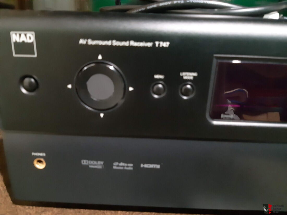 NAD T747 AV Receiver Photo 2817761 Aussie Audio Mart