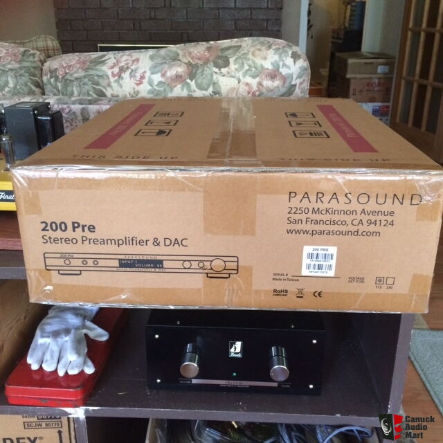 Parasound Classic 200 PRE- Preamplifier/DAC -NEW Dealer Ad - Canuck ...
