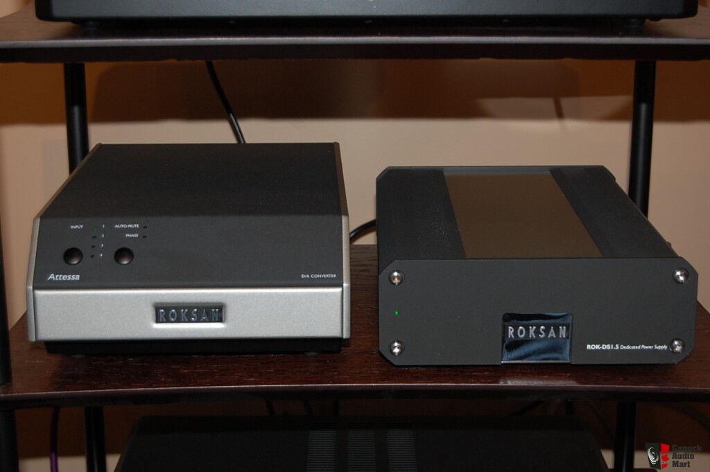 Roksan Attessa DA2 DAC, ROK DS1.5 power supply and DP1 transport Photo ...