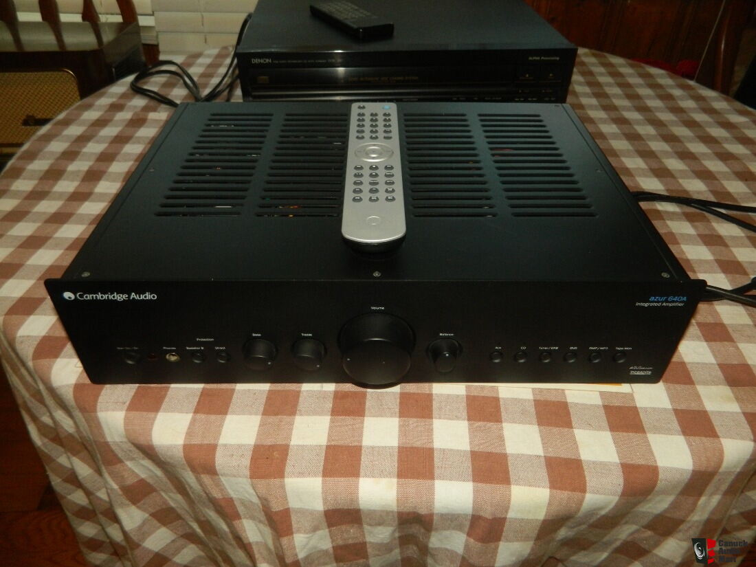 Cambridge Audio Azur 640A V2 Stereo Integrated Amplifier In Black ...