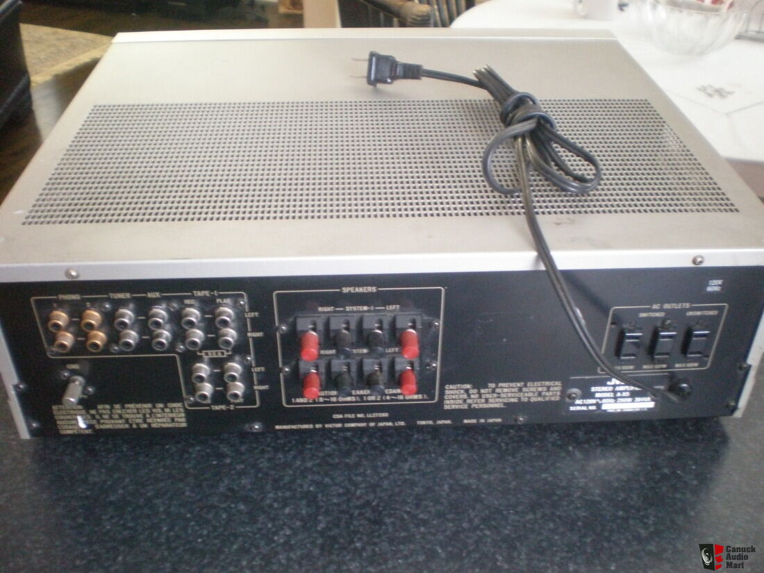 JVC A-X5 Vintage Super A amplifier Photo #2821532 - Canuck Audio Mart