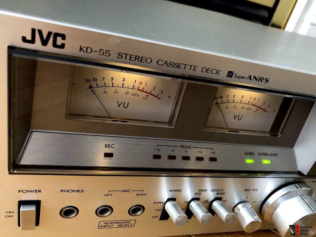 JVC KD-55 Stereo Cassette Deck in Excellent Condition Photo #2821617 ...