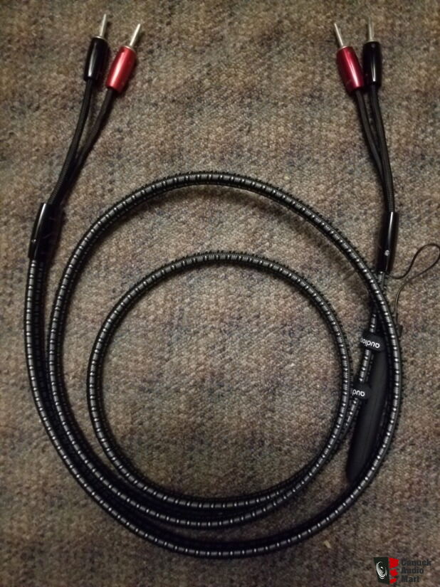Audioquest K2 2.5m Speaker Cables with 500 Series Banana Plugs at both ...