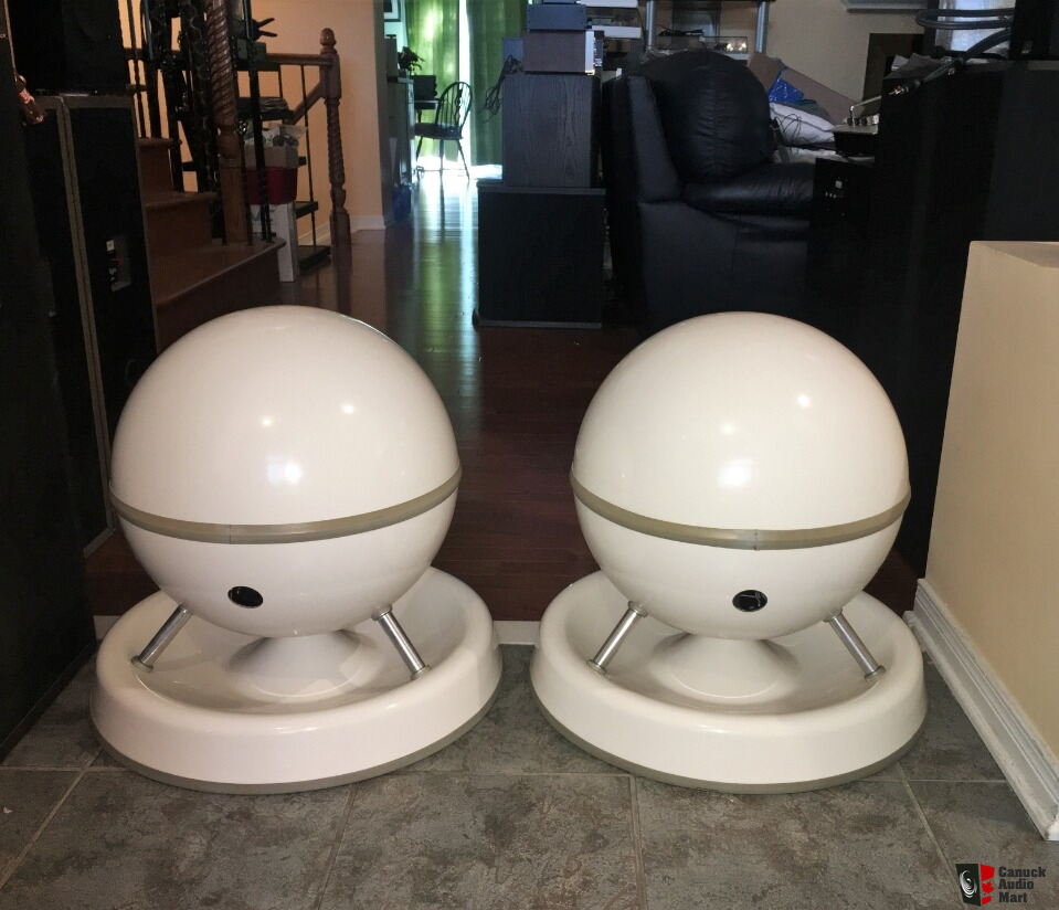 Cool looking & Great sounding vintage Soundsphere Speakers Model 168 ...
