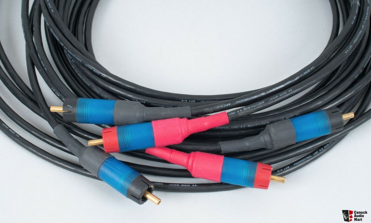 S/A LAB High End Line 4.8S ( HLS) interconnect cables with Eichmann ...