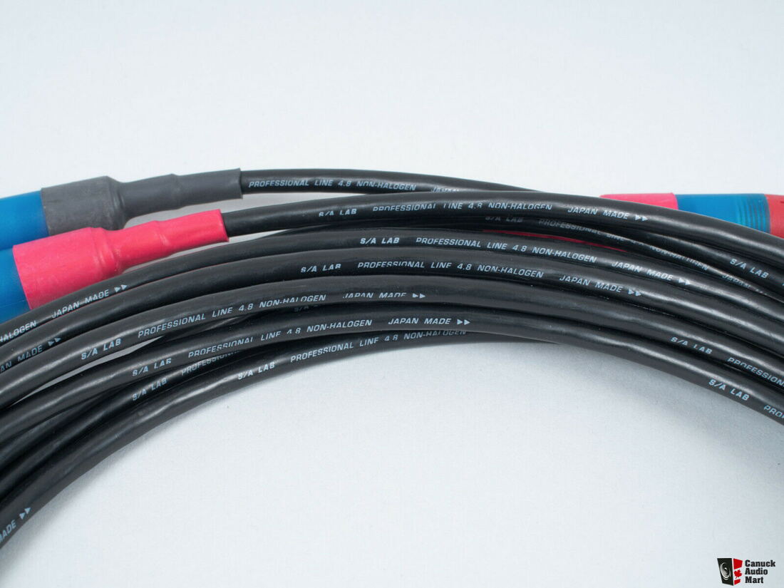 S/A LAB High End Line 4.8S ( HLS) interconnect cables with Eichmann ...