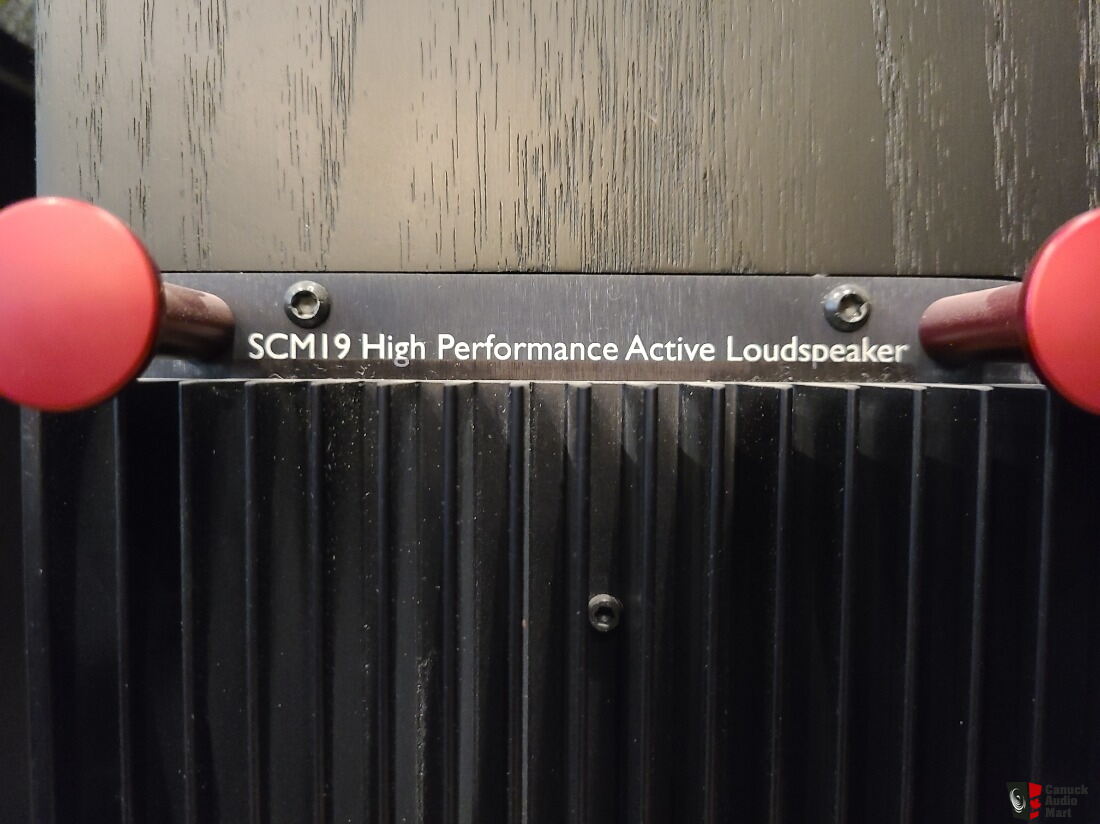 ATC SCM 19a active powered towers Photo #2822627 - Canuck Audio Mart
