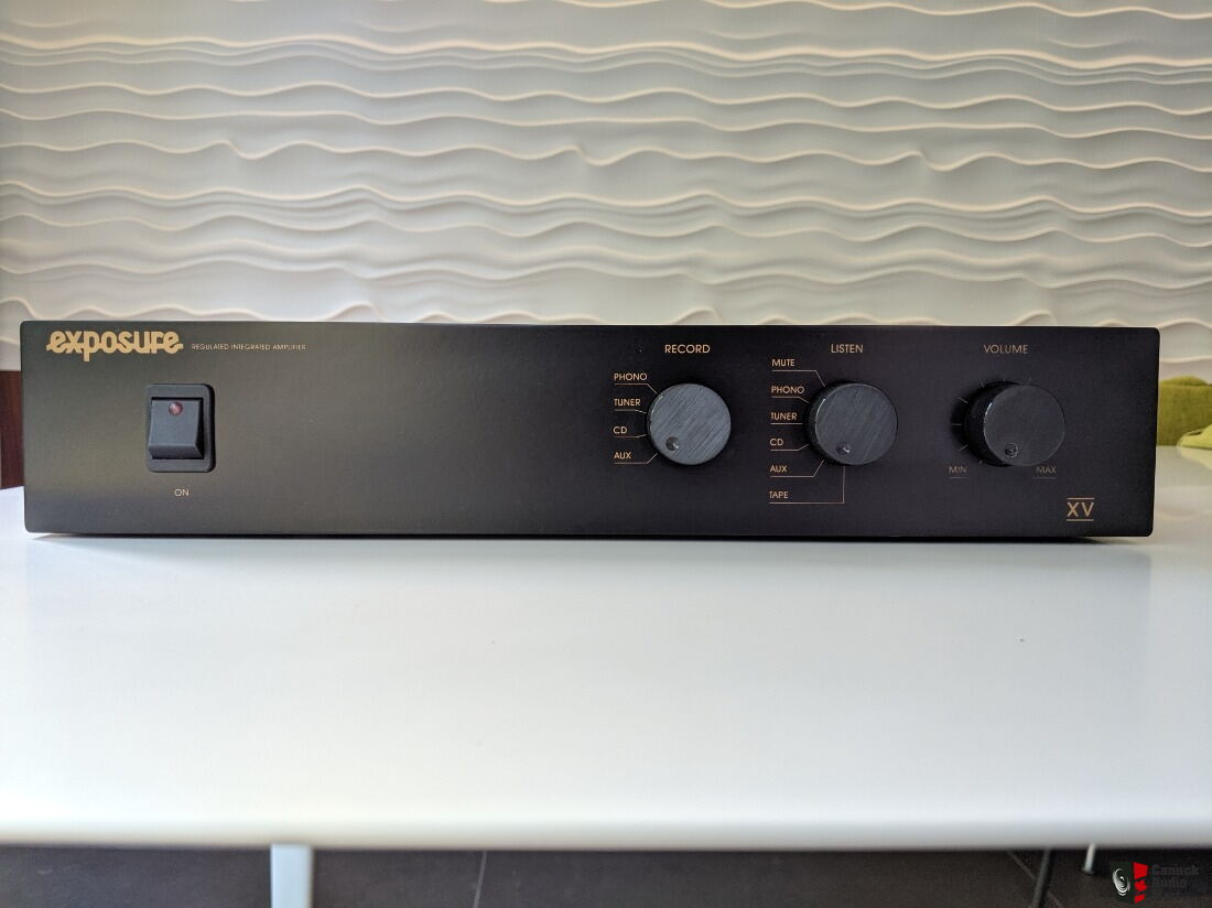Classic Exposure XV Integrated Amplifier and Exposure Speaker Cables ...