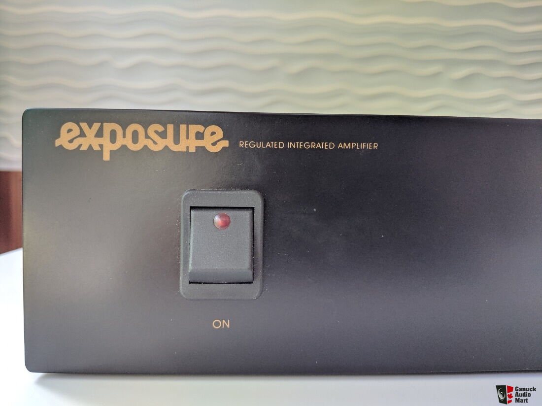 Classic Exposure XV Integrated Amplifier and Exposure Speaker Cables ...