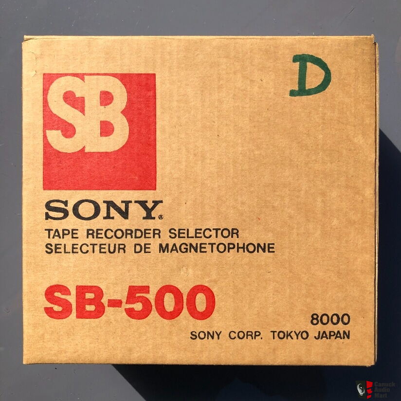 Sony SB-500 Tape Recorder Selector for reel-to-reel Photo #2836803 ...