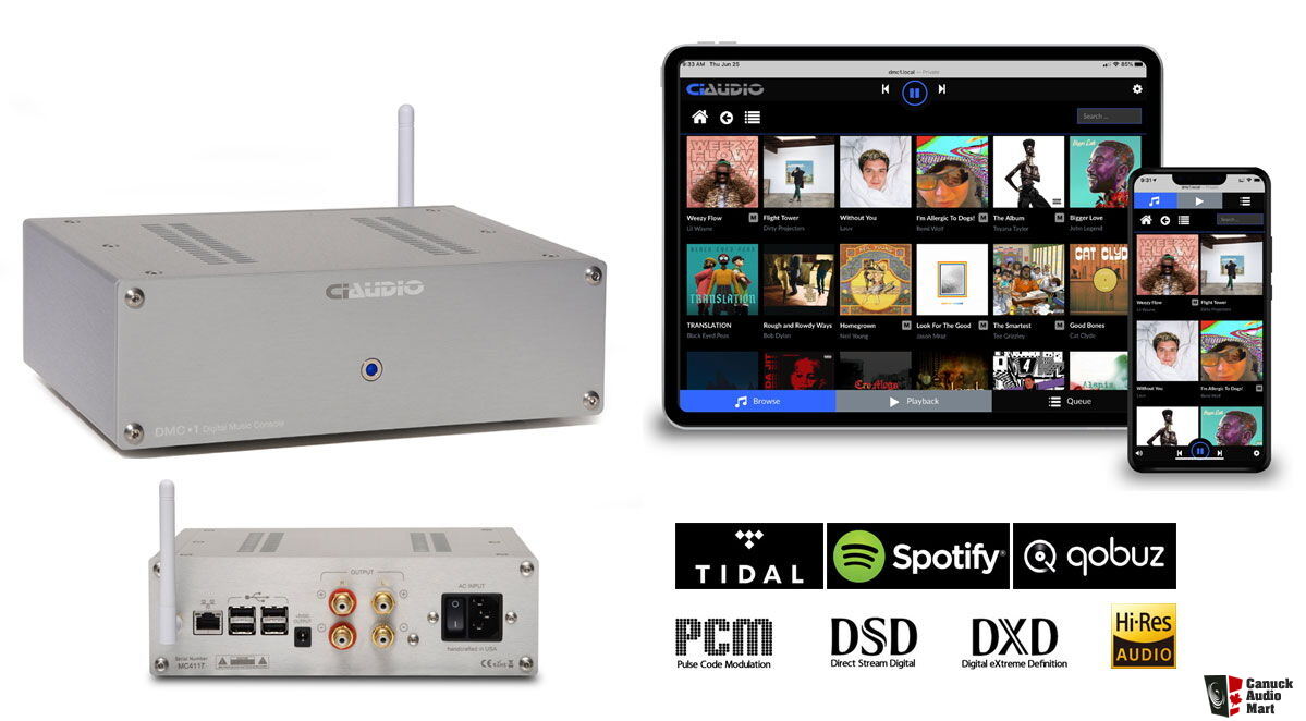 Channel Islands DMC-1 Music Streamer/Player now in Canada at an amazing ...