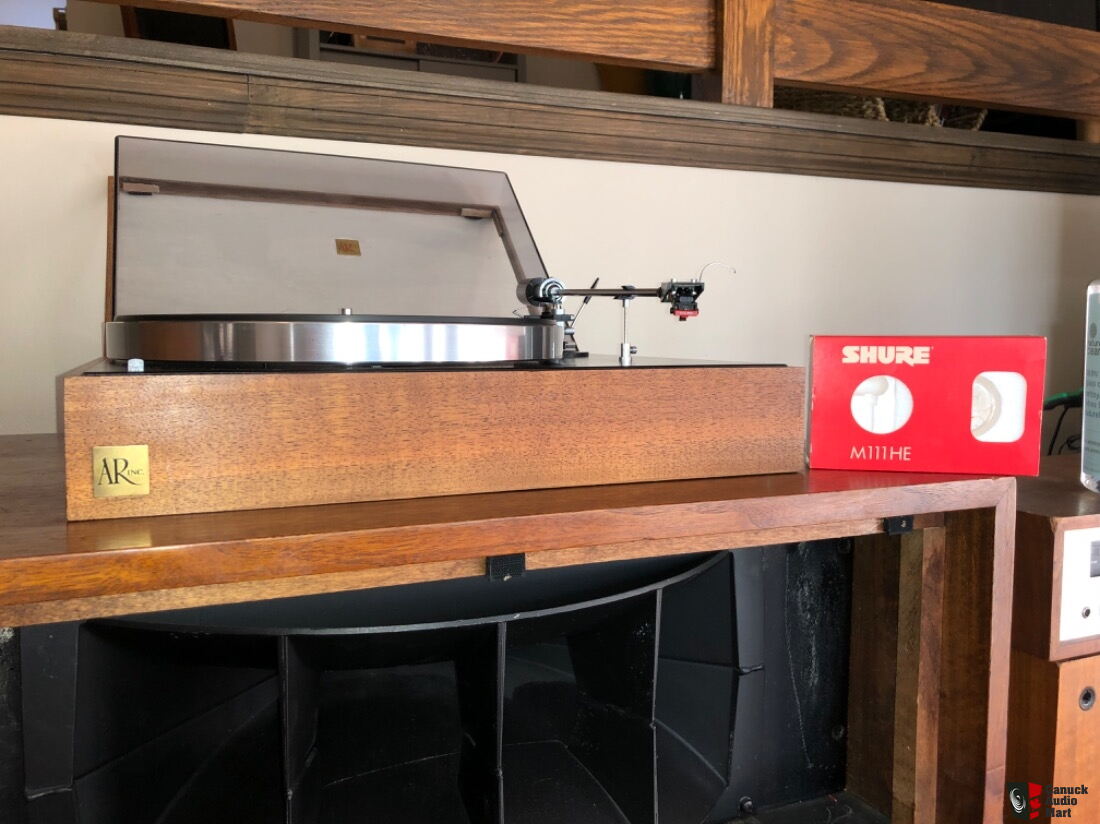 1972 AR Acoustic Research XA-91 Manual , Belt Drive Turntable upgraded ...