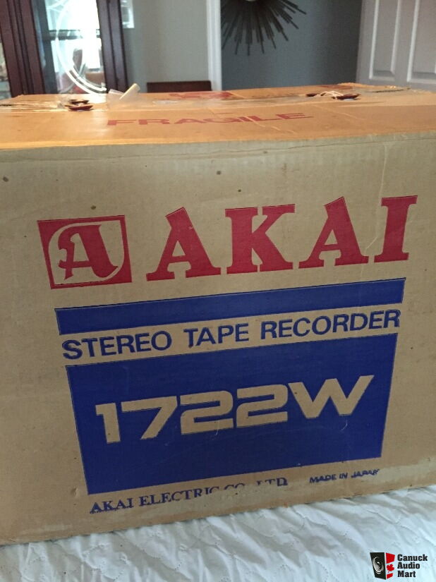Akai 1722W Stereo Tape Recorder Reel to Reel Photo #2840399 - US Audio Mart