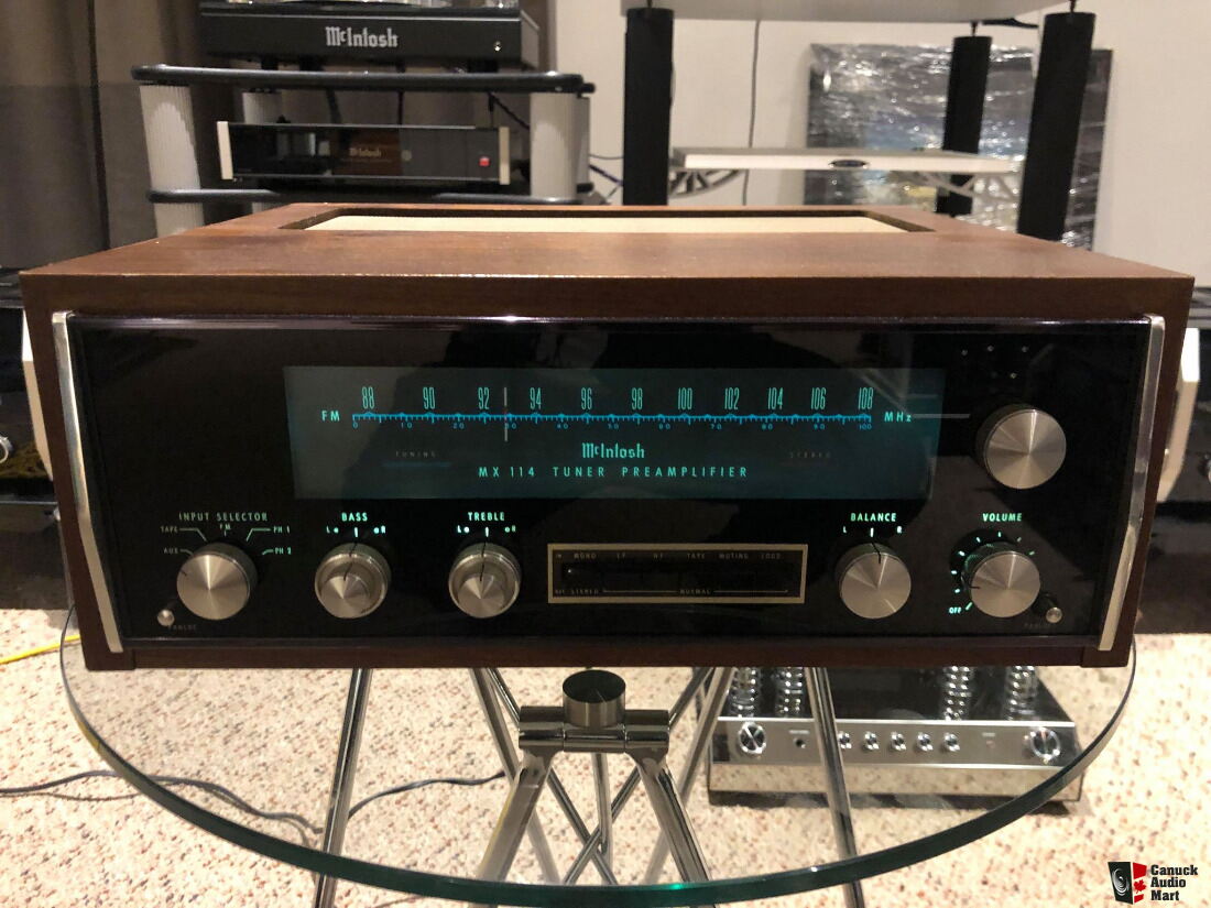 McIntosh MX114 Tuner Preamp. Superb musicality Photo #2841419 - Canuck ...
