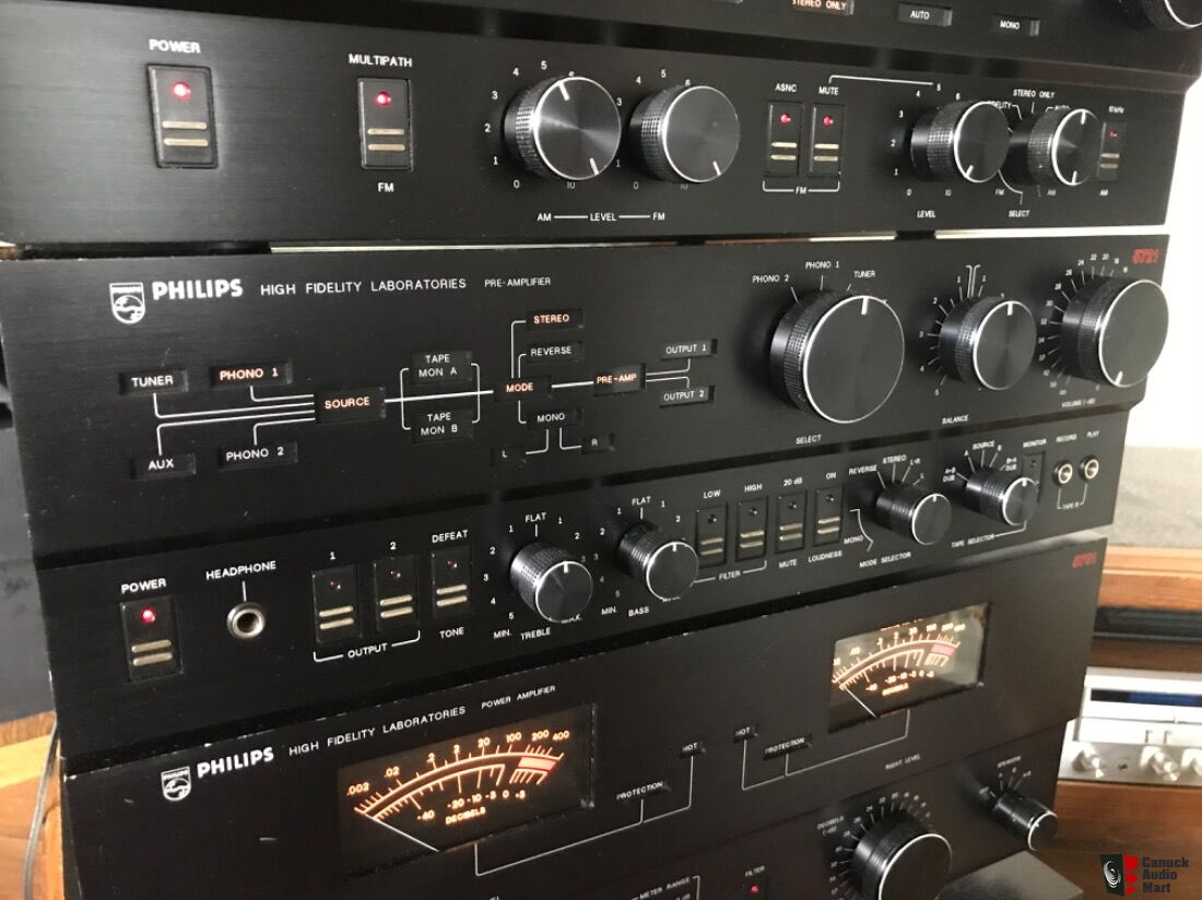 Rare big Phillips power amp/pre/tuner Photo #2842881 - Canuck Audio Mart