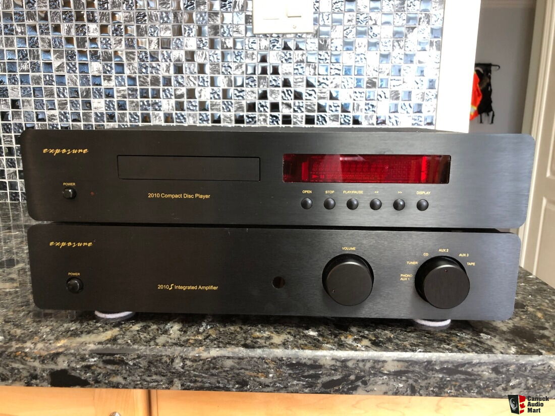 Exposure Combo 2010S Integrated/2010 CD player For Sale - Canuck Audio Mart