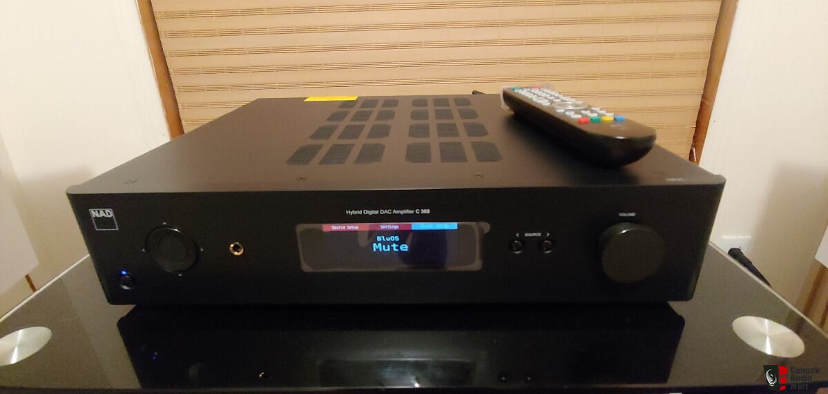 NAD C368 With BluOS Module Photo 2846394 Canuck Audio Mart NAD C368 With BluOS Module Photo 2846394 Canuck Audio Mart