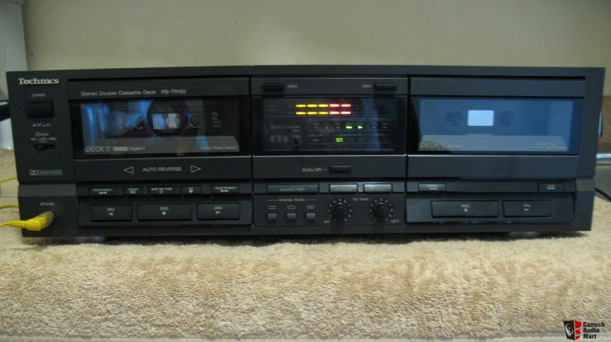 Technics Dual Cassette Deck (Restored) Photo #2847882 - UK Audio Mart