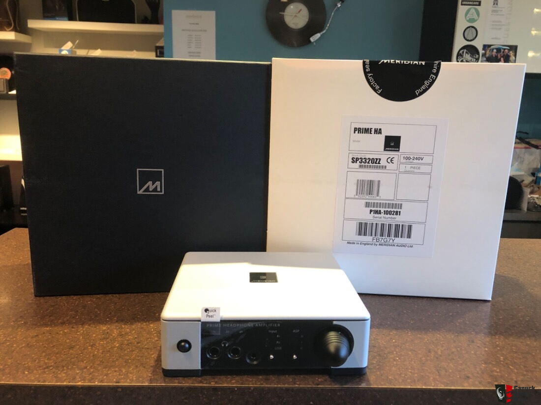 Meridian Prime DAC/Headphone Amplifier (New Sealed Box) Photo #2850146 ...