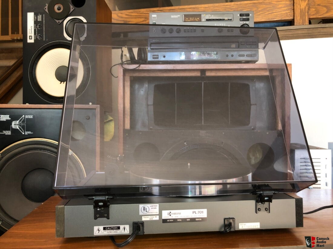 X-Rare 1987 Kyocera JAPAN PL-701 Fully automatic turntable freshly ...