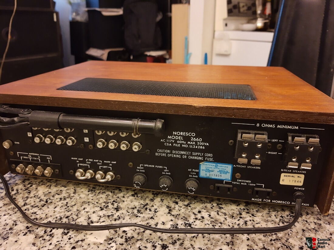 Noresco 2660 (Rotel RX-600) AM/FM Stereo Receiver Photo #2856159 ...