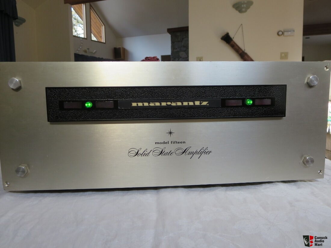 Marantz Model Fifteen 15 dual mono block amplifier For Sale - UK Audio Mart