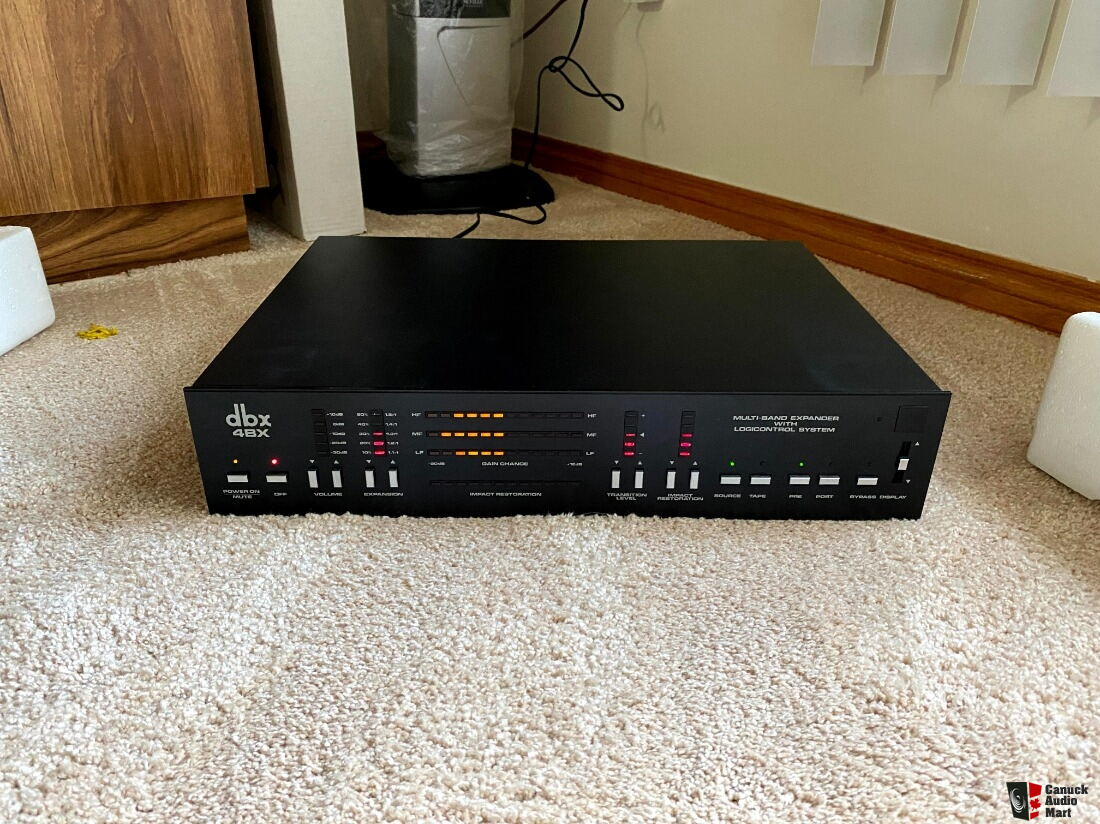 DBX 4BX Three Band Dynamic Range Expander w/ Impact Restoration ...
