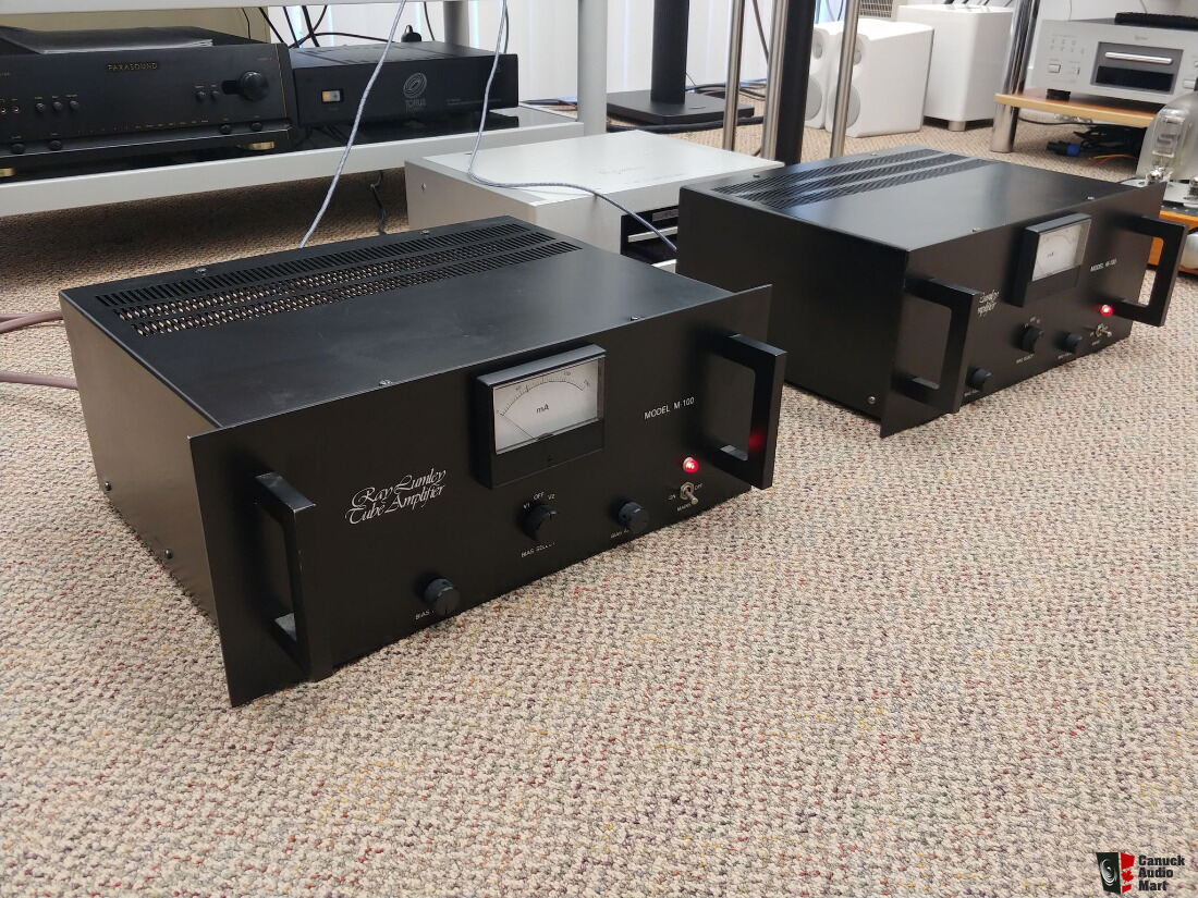 Sale Pending. Ray Lumley M100 Tube Monoblock Amps. Amazing Value Photo ...