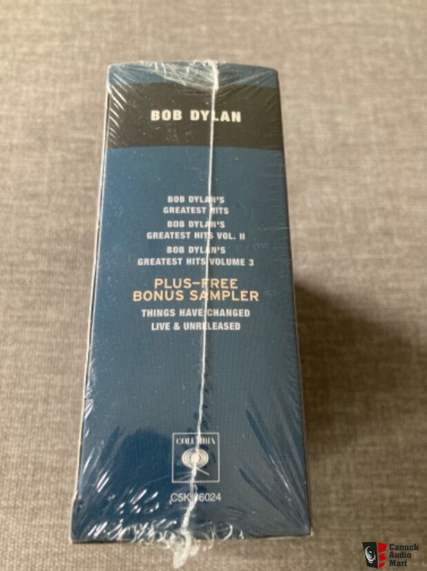 Bob Dylan Greatest Hits CD Box Vol 1 Vol 2 & Vol 3 plus bonus sampler ...