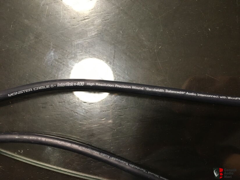 Monster Cable Interlink 400 High Resolution Precision Wound Bandwidth ...