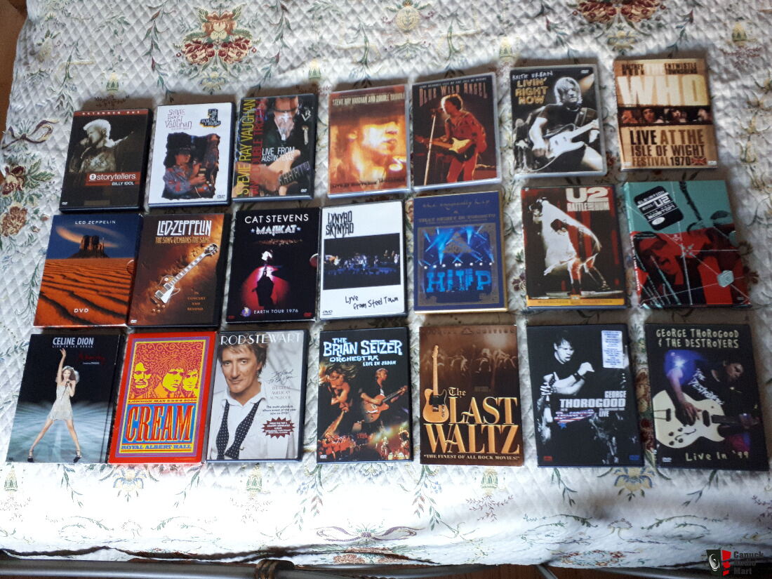 Music DVD Various Artists 21 Titles For Sale - Canuck Audio Mart
