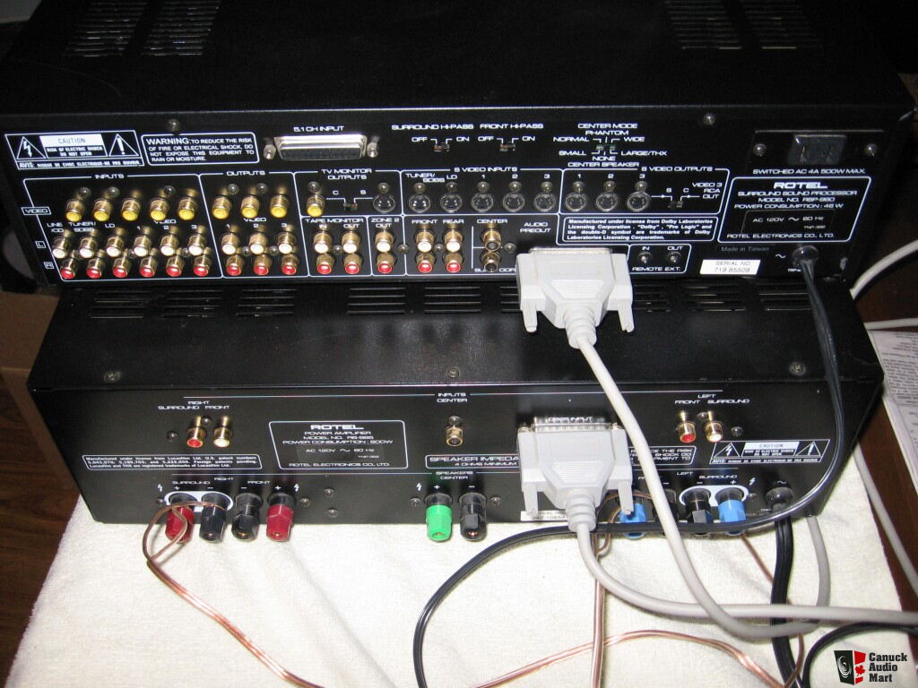 Rotel Rb 985 And Rotel Rsp 980 Photo 287950 Canuck Audio Mart