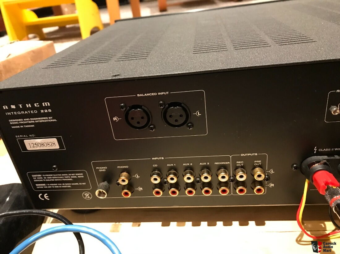Anthem Integrated 225 w/Remote Photo #2880992 - Canuck Audio Mart