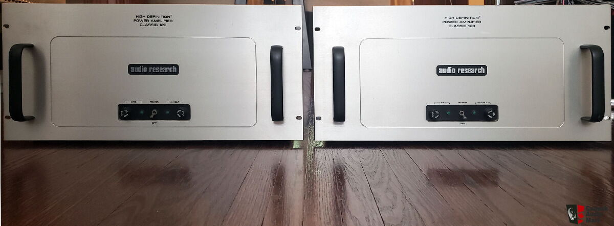 Audio Research Classic 120 Amplifier Monoblocks PERFECT Photo #2881834 ...
